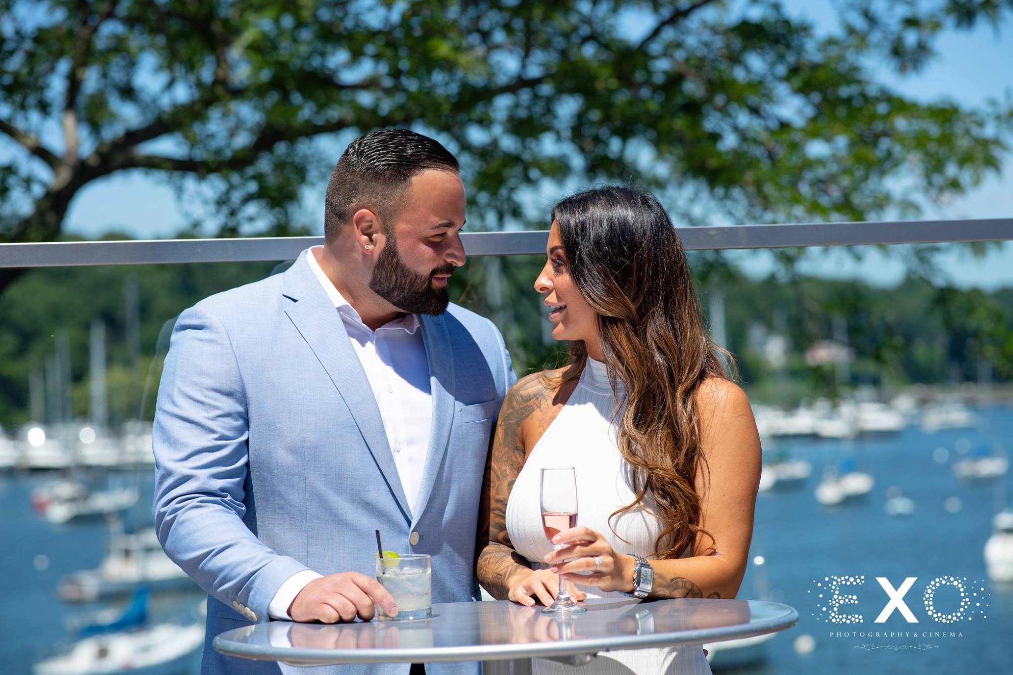 Harbor Club at Prime Engagement Party: Maria & Kevin